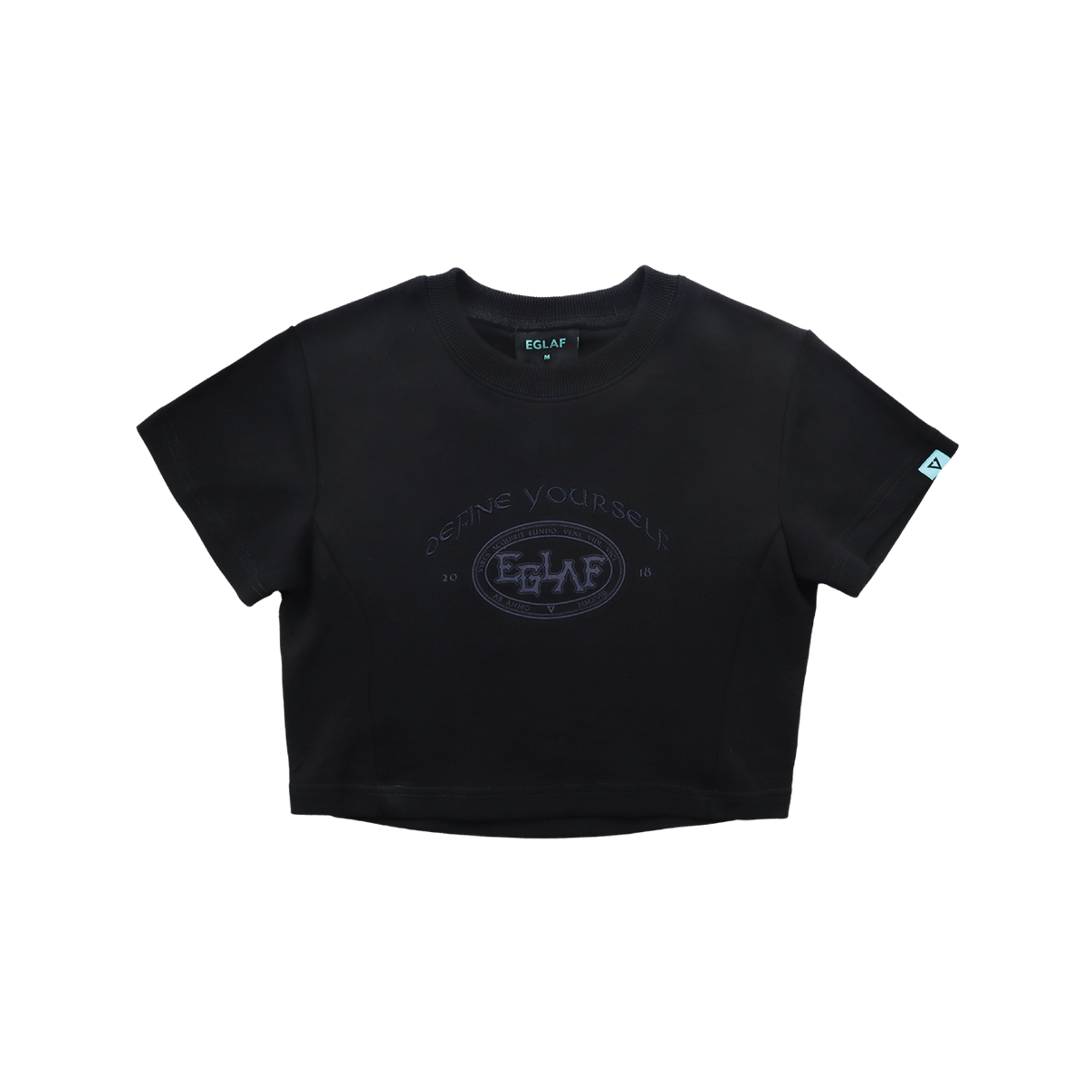 EGLAF | Sculpta Emble Logo Crop Top – SWAGANZ
