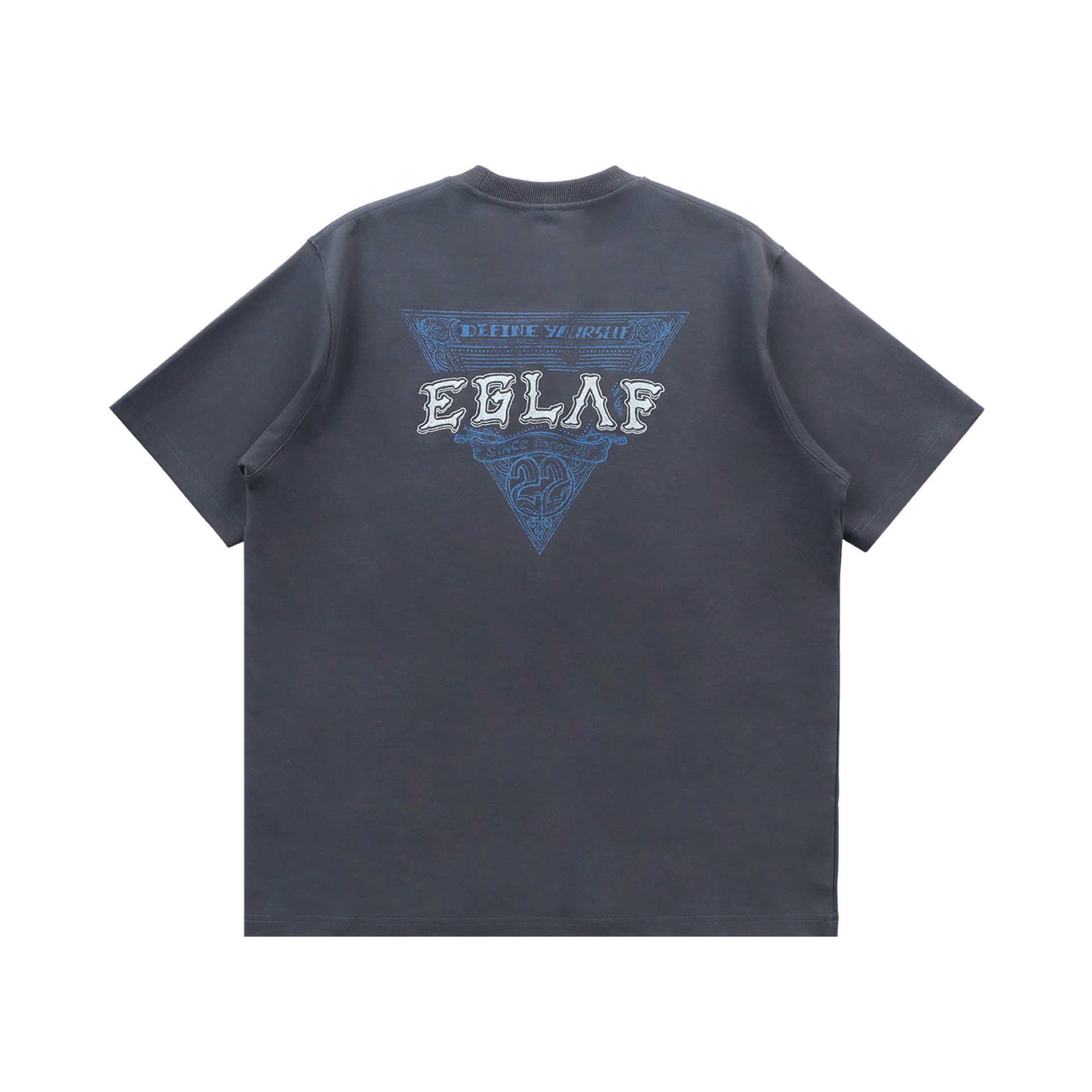 EGLAF | Sculpta Triangle Emblem Tee Dark Grey – SWAGANZ