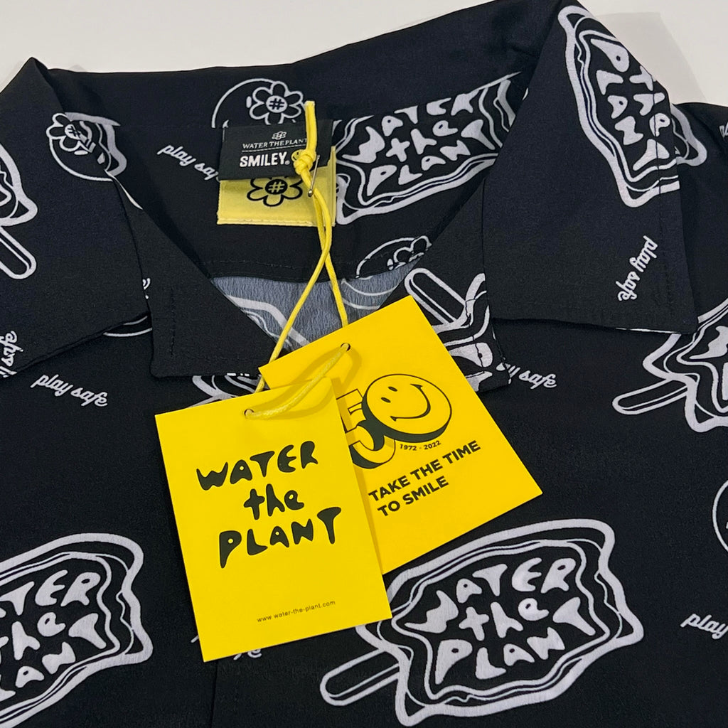 WTP | Smiley Paradise Shirt Black – SWAGANZ